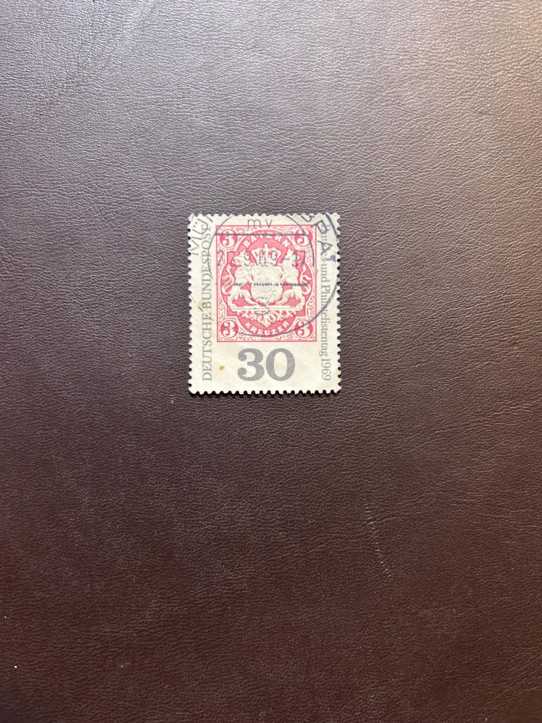 1969 Philatelists Day 30 Pf Antique Stamps Retro Post Vintage Stamps - Etsy