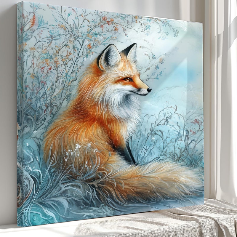 Fox Art - Etsy