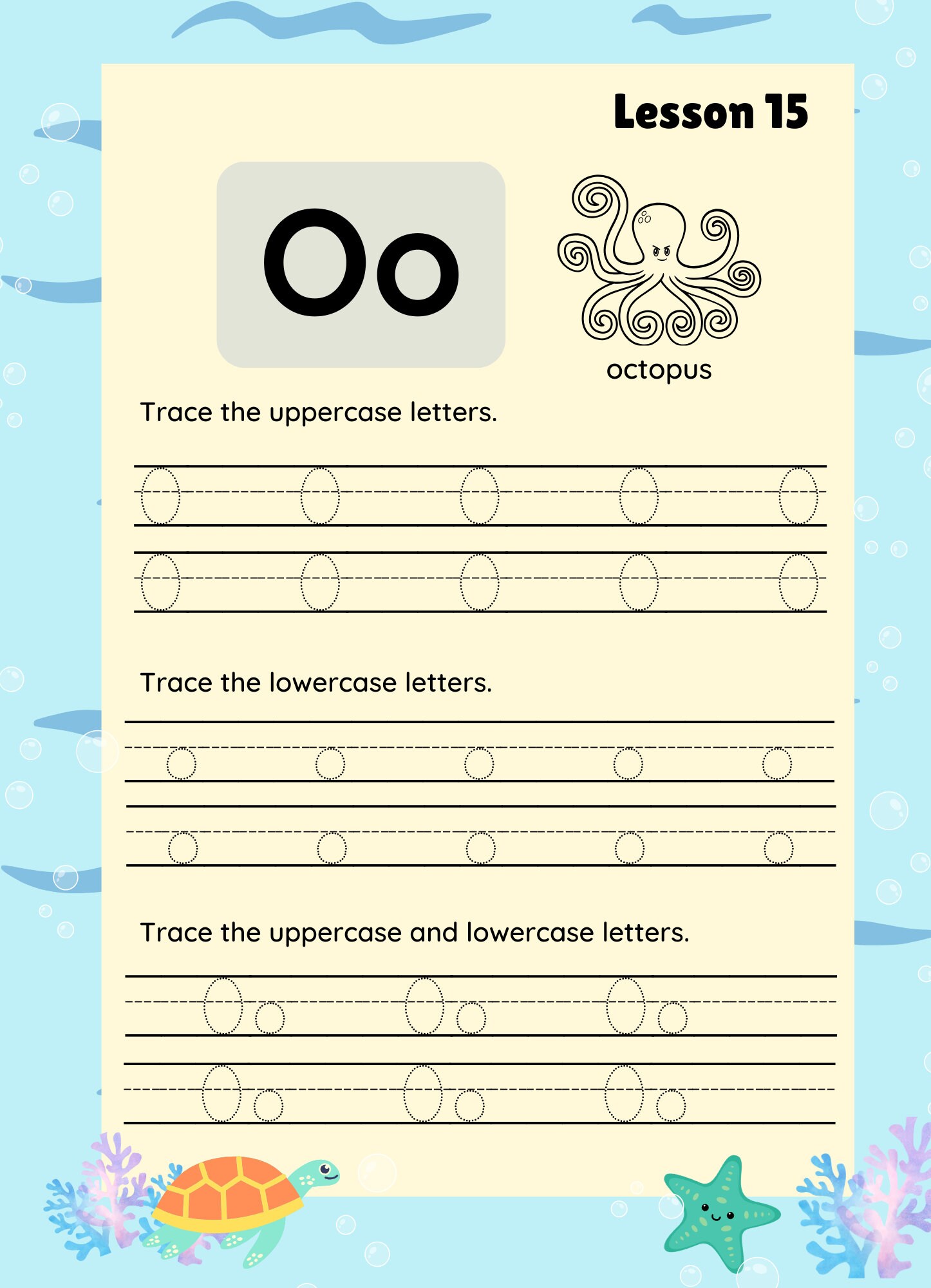 Let's Write Letters and Numbers Printable, Number Tracing, Letter ...