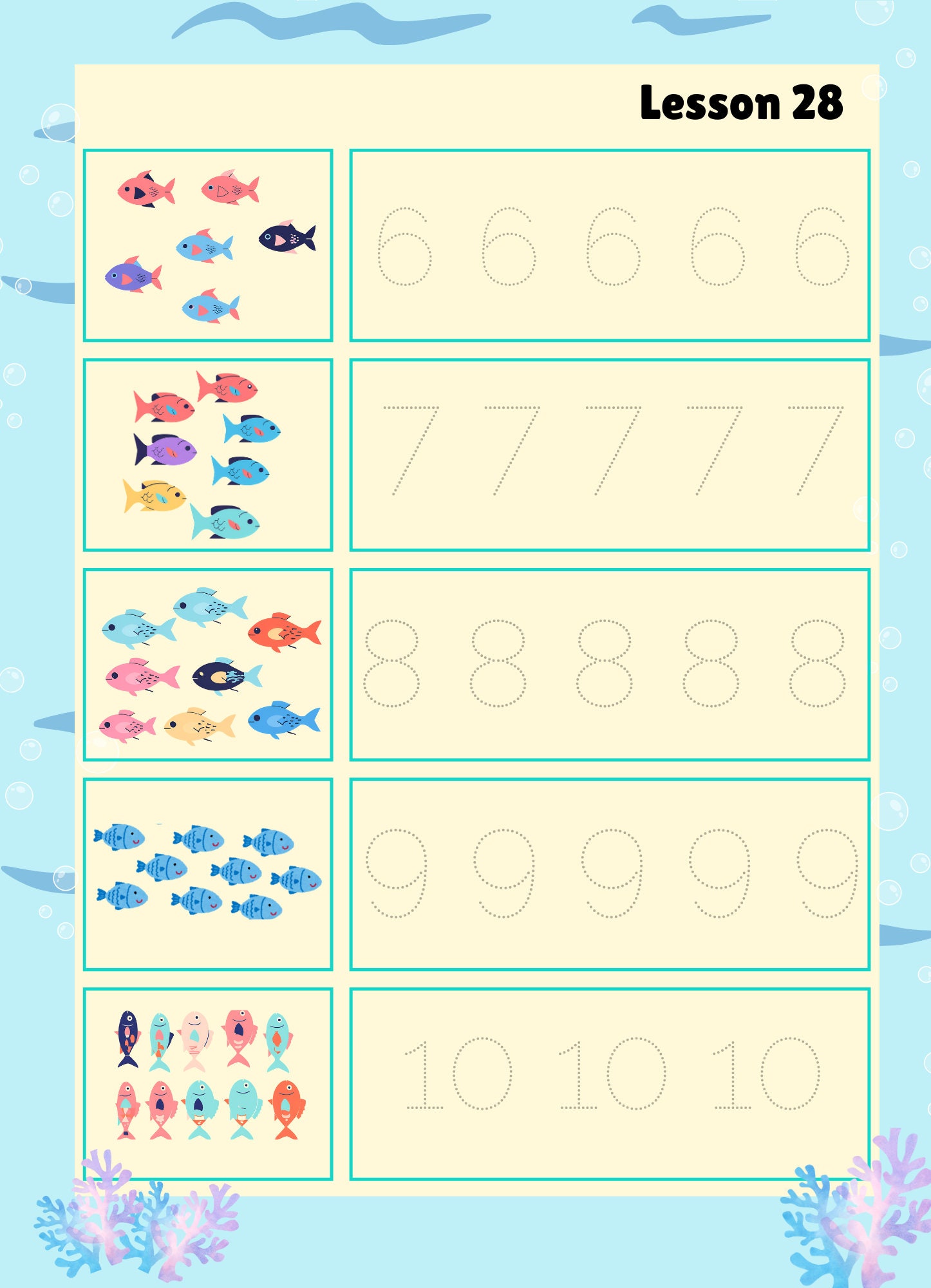 Let's Write Letters and Numbers Printable, Number Tracing, Letter ...