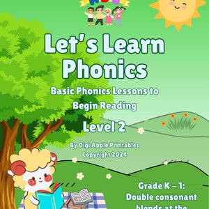 Let's Learn Phonics Basic Phonics Lessons to Begin Reading, Level 2 ...