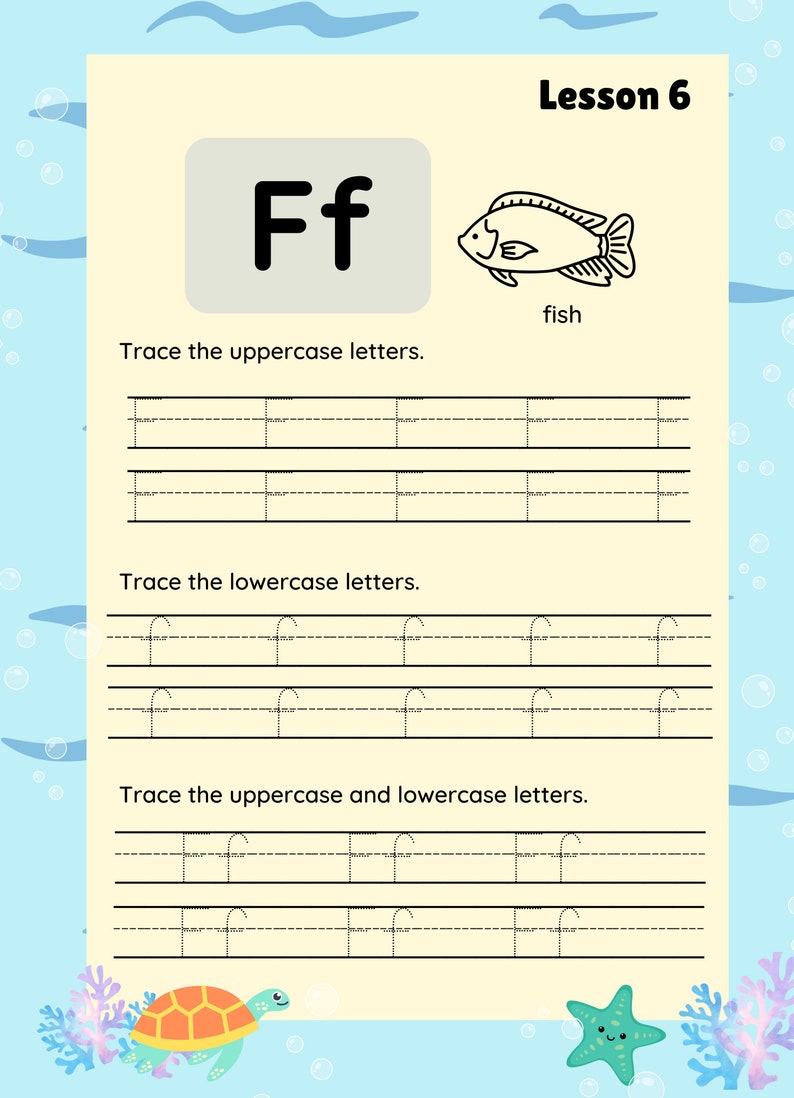Let's Write Letters and Numbers Printable, Number Tracing, Letter ...