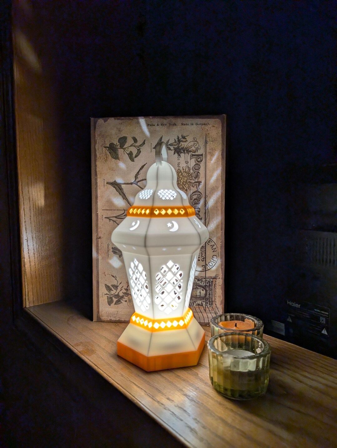 Elegant LED Fanous Lantern - Etsy