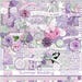 Summer Wedding Digital Scrapbook Kit Featuring Pinks, Purples & Greens ...