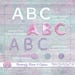 Butterfly Kisses Digital Alphas Kit for Scrapping, Card Making, Junk ...