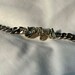 Graffiti Style Sterling Silver and Gold Plated Bracelet - Etsy