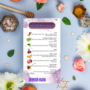Rosh Hashanah Card Printable Unique Jewish New Year Gift Shana Tova ...