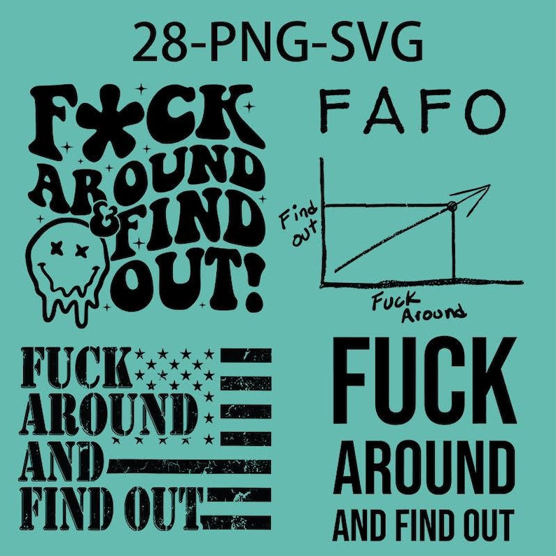 FCKAROUND PNG FAFO Svg Graphics - Etsy