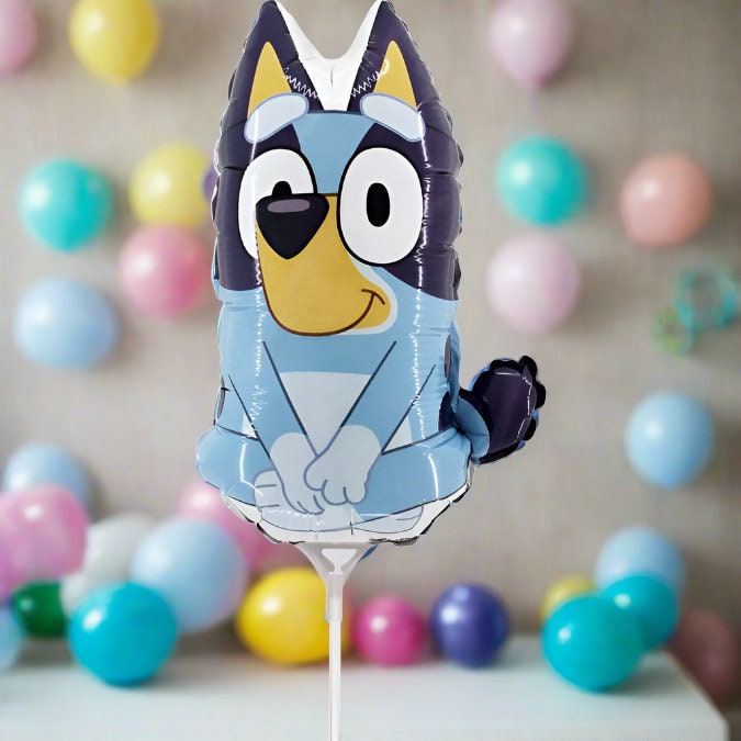 Bluey Mini Foil Balloon 14", Bluey Birthday, Bluey Party Decorations ...
