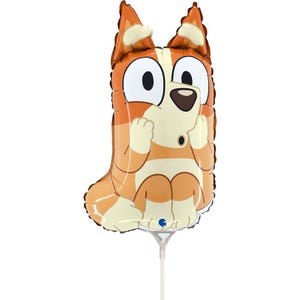 Bluey Mini Foil Balloon 14", Bluey Birthday, Bluey Party Decorations ...