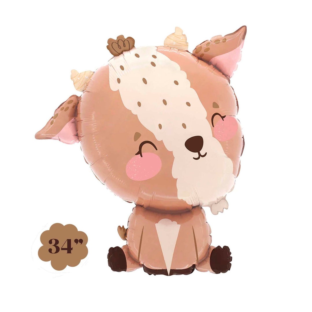 Goat Balloon, Farm Animal Party, Farm Birthday, Barnyard Birthday Party ...