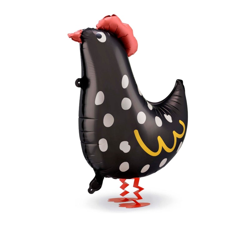 Hen Foil Balloon Chicken Balloon Farm Animal Party Farm - Etsy