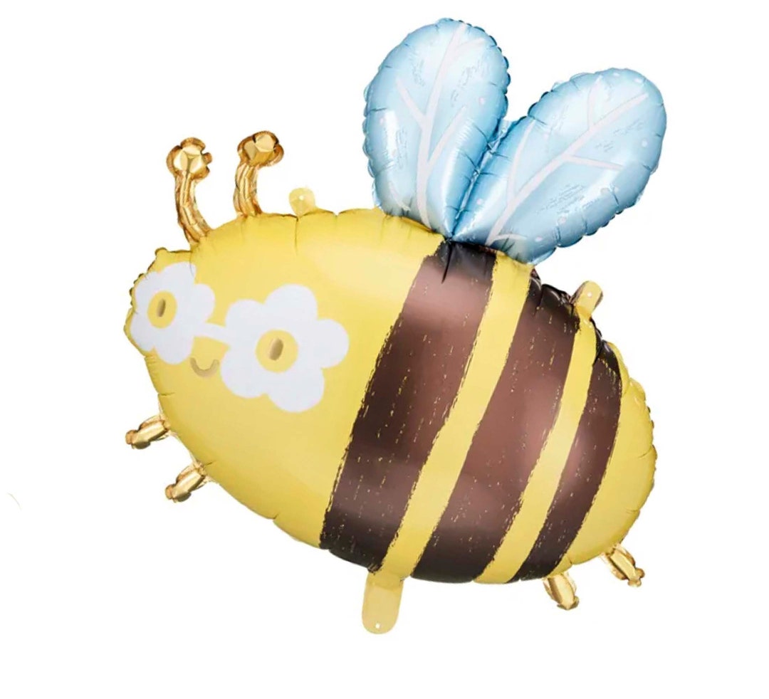 22" Bumblebee Balloon, Bee Balloon, Bumble Honey Bee Party, Bee Baby ...