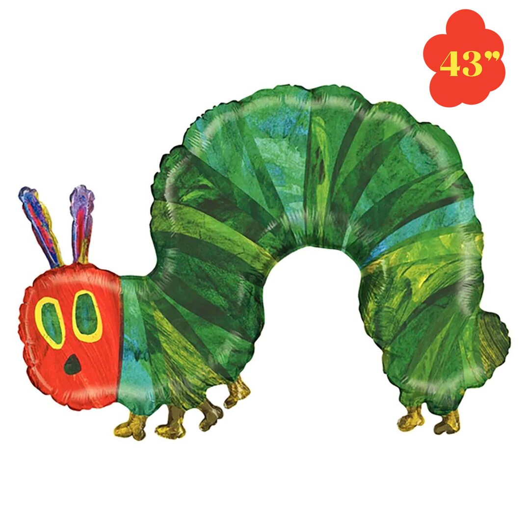 43 Very Hungry Caterpillar Balloon, Hungry Caterpillar Birthday ...
