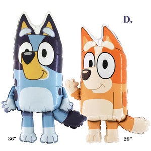Bluey and Bingo Balloons, Bluey Birthday Decorations, Bluey Birthday ...