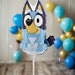 Bluey Mini Foil Balloon 14", Bluey Birthday, Bluey Party Decorations ...