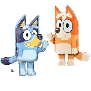 Bluey and Bingo Balloons, Bluey Birthday Decorations, Bluey Birthday ...