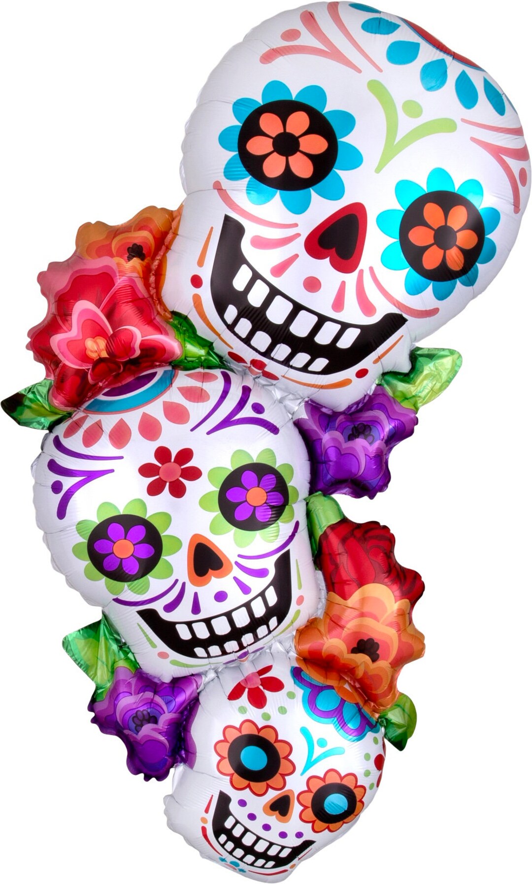 Day of the Dead 38" Balloon | Sugar Skull | Day of the Dead | Jumbo ...