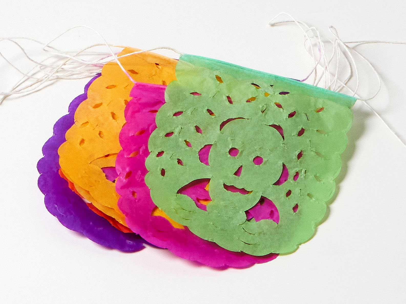 Day of the Dead Papel Picado Dia De Los Muertos Banner Mini - Etsy