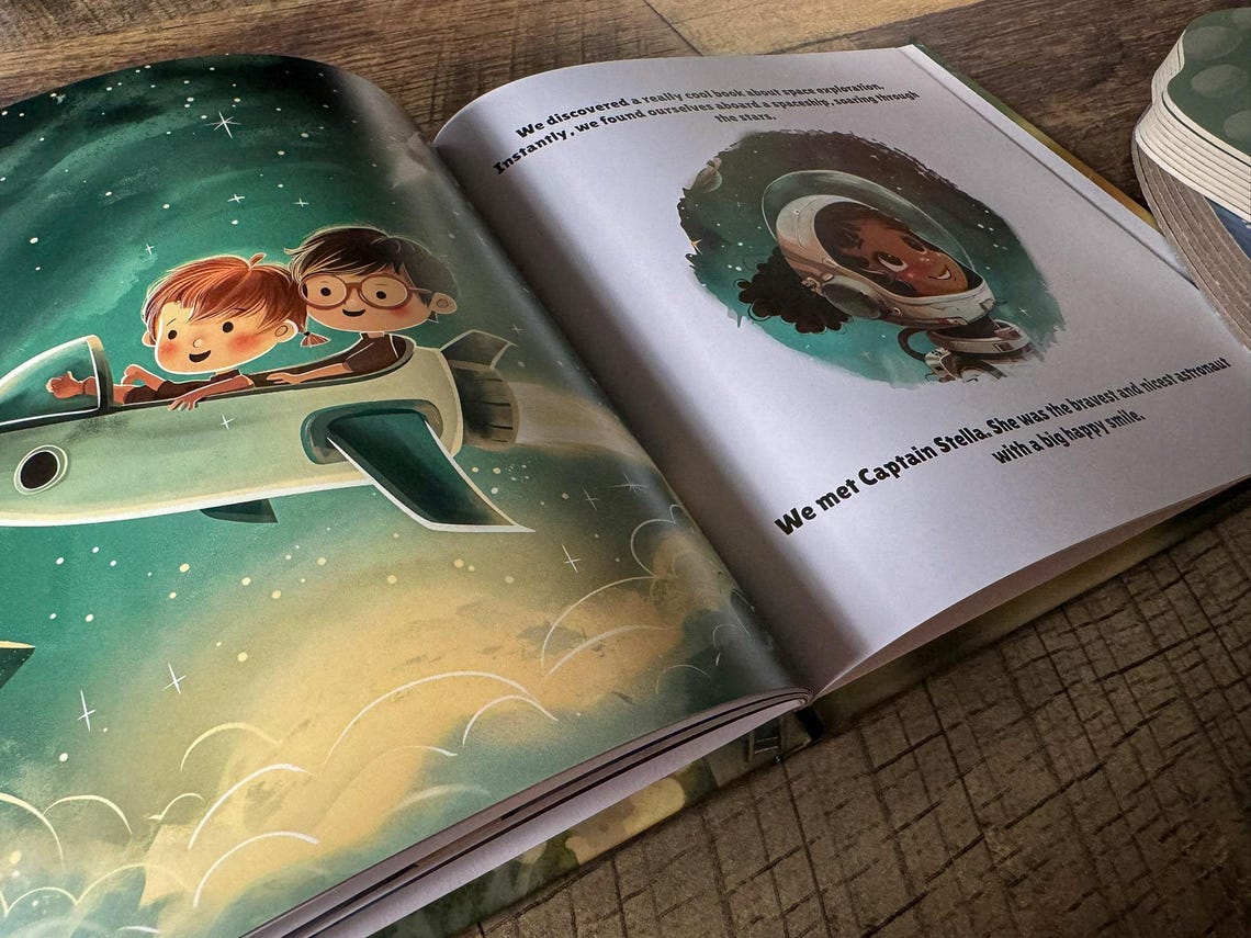 100% Custom Illustrated Children's Storybook - Bring Your Child's ...