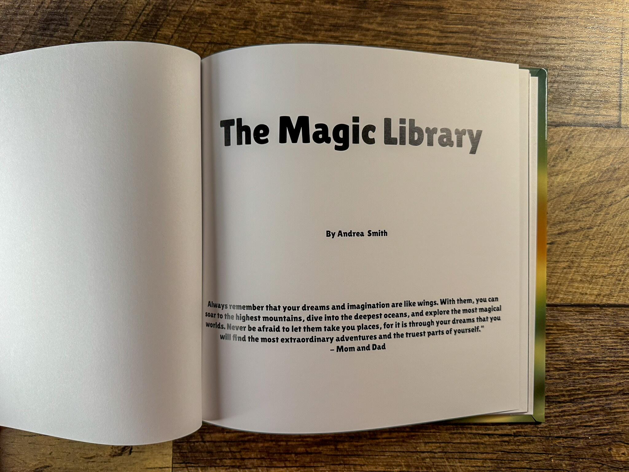 100% Custom Illustrated Children's Storybook - Bring Your Child's ...