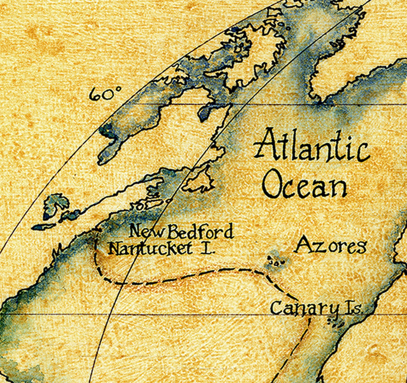 The Voyage of the Pequod Large - Etsy