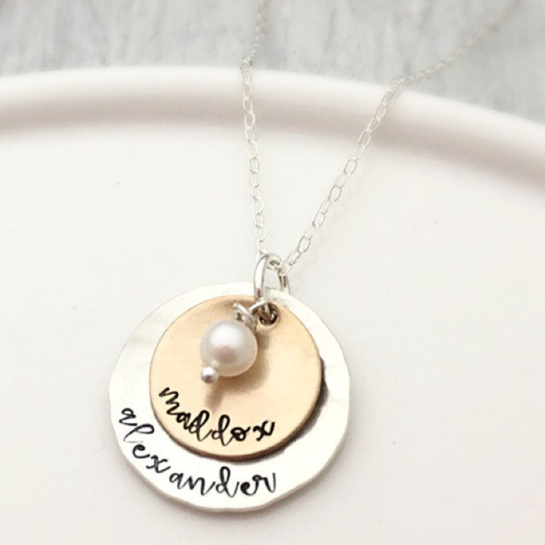 Personalized Mom Necklace • Custom Name Necklace • Mother's Day Gift ...