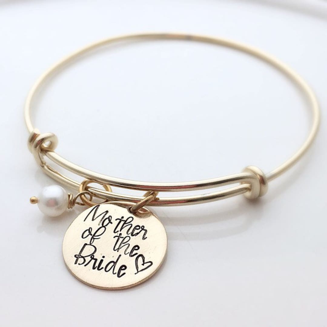 Mother of the Bride Bracelet - Mother of the Bride Gift - Gift for Mom ...