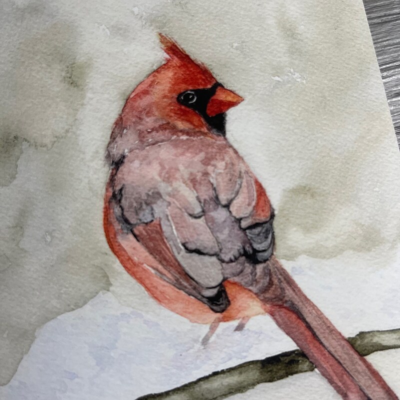 Cardinal Print - Etsy