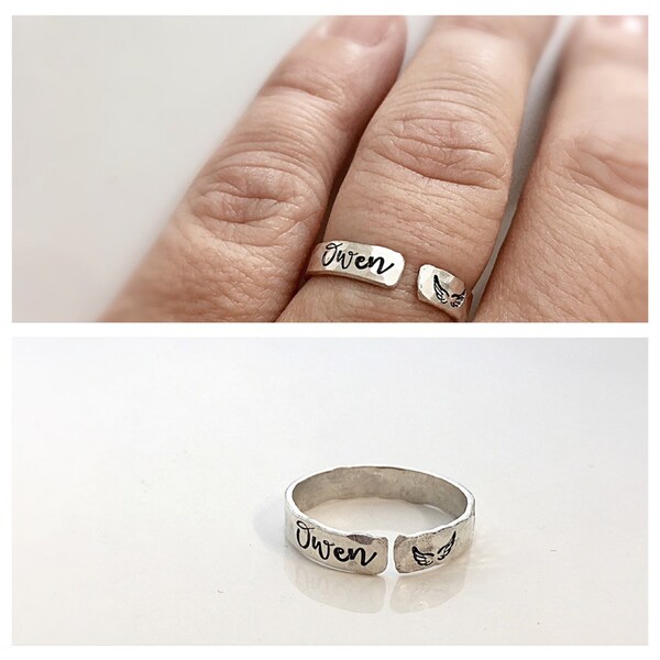 Memorial Ring - Etsy