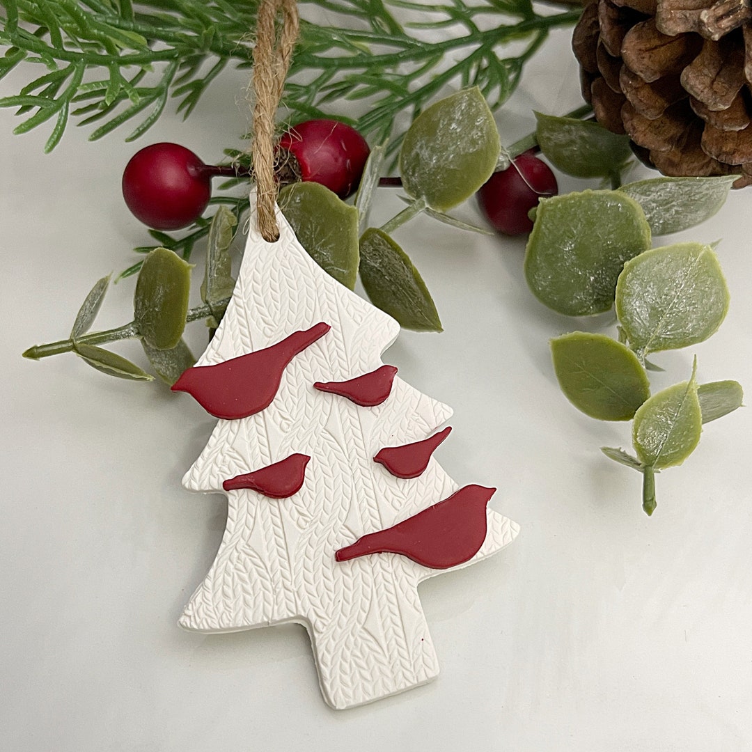 Family Christmas Ornaments, Scandinavian Decor, Cardinal Ornament ...