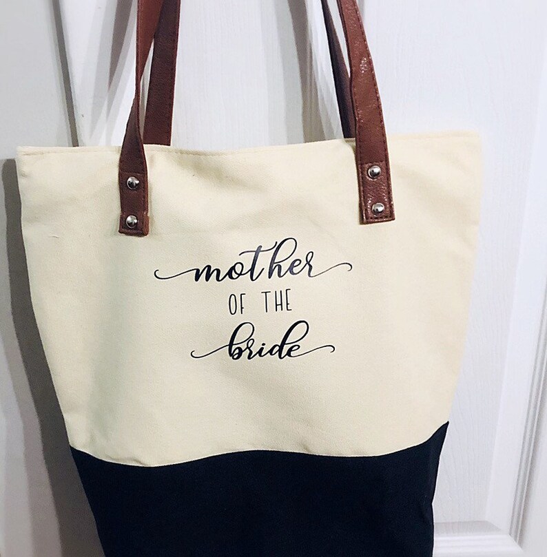 Mother of the Bride Gift - Mother of the Bride Tote Bag for Mom ...