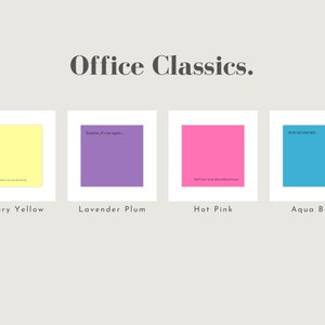 Fun Post-it Notes | Office Sticky Notes | Post-it Notes for Work ...