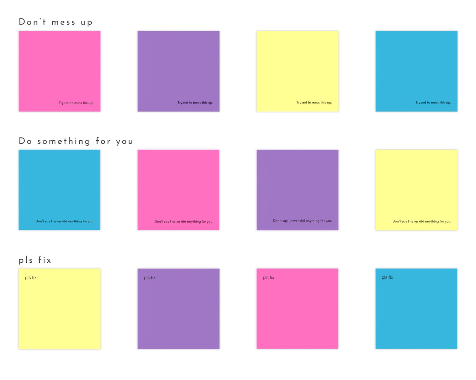 Fun Post-it Notes | Office Sticky Notes | Post-it Notes for Work ...