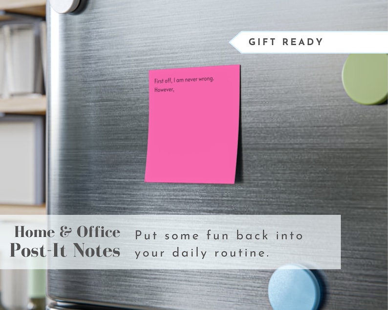Fun Home & Office Post-it Notes Office Sticky Notes Post-it Notes for ...