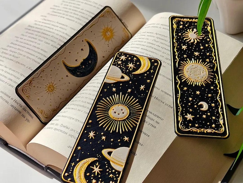 Celestial Dreams Bookmark Set - Etsy