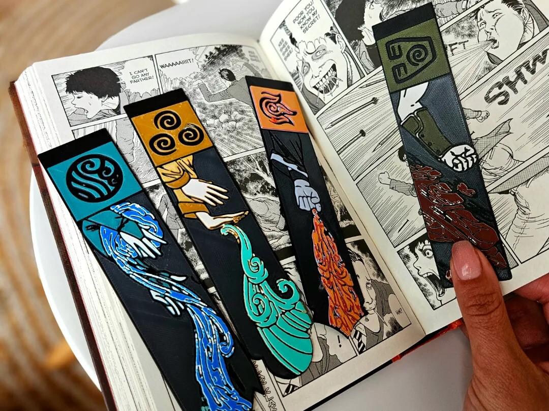 Avatar the Last Airbender Bookmark Set - Etsy