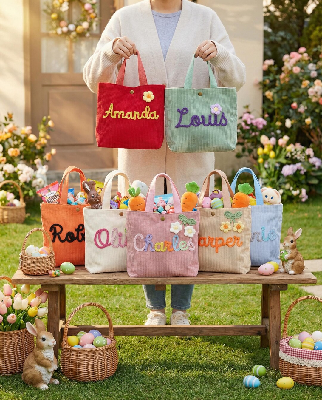Personalized Name Handbag: Custom Children's Gift,custom Name Handbag ...
