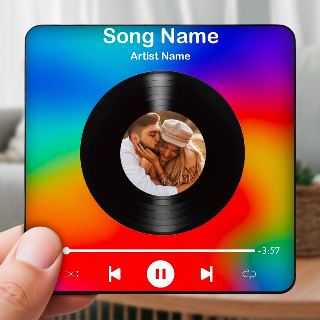 Personalized Music Magnets From Your Photo, Custom Photo Fridge Magnet ...
