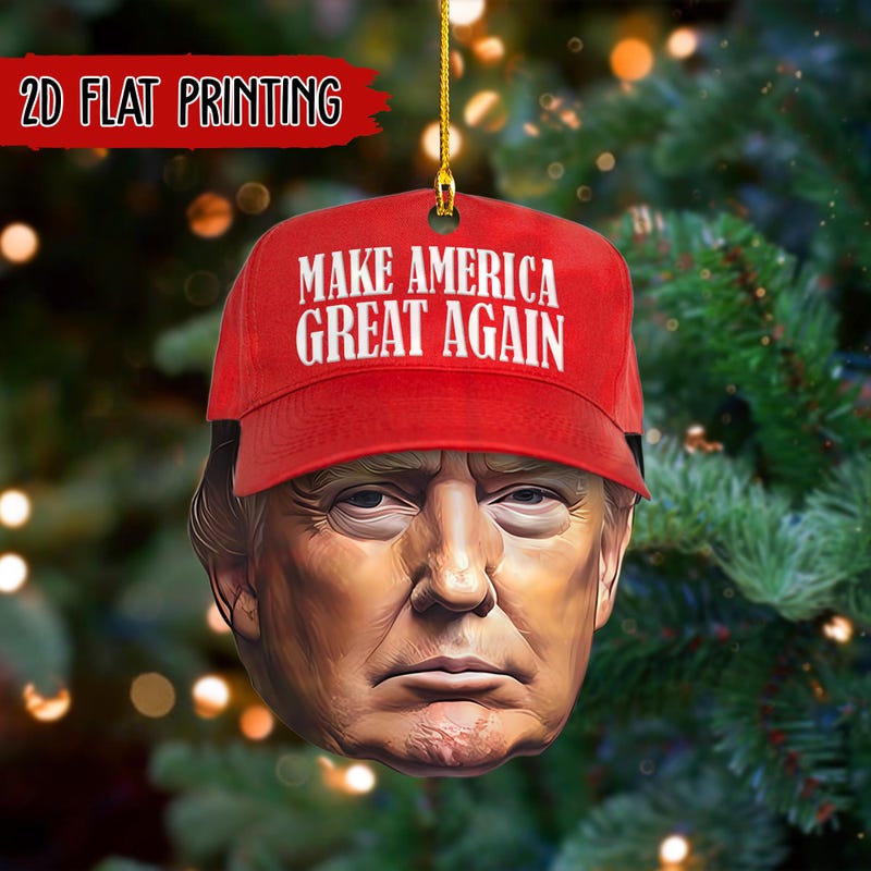 Trump Ornament - Etsy