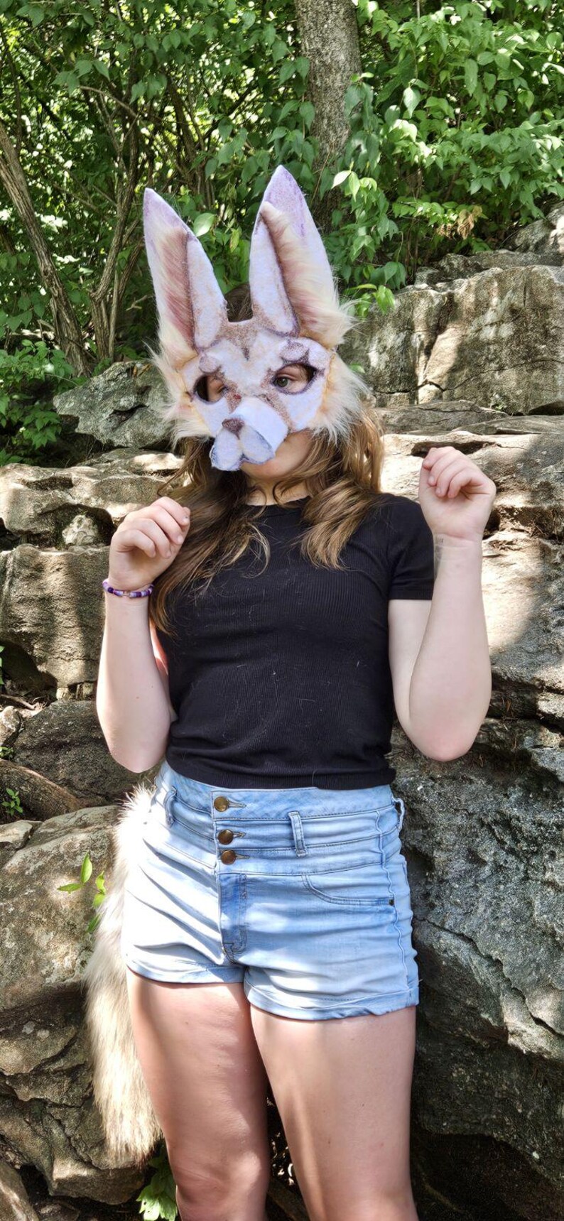 Fennec Fox Mask - Etsy