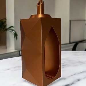 Modern Geometric Vase | Bold Architectural Design | Available in ...