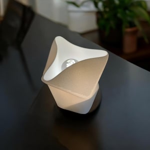 Illuminated Origami Lamp – Modern Paper-inspired Light, Unique Ambient ...