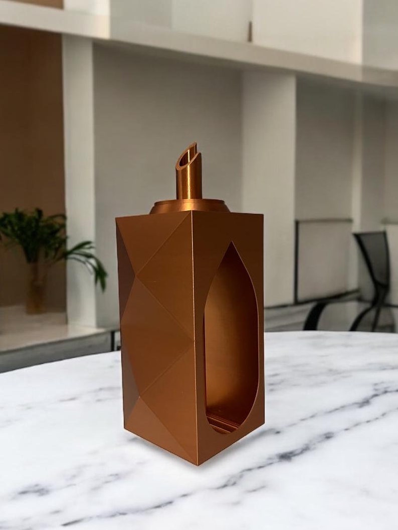 Modern Geometric Vase Bold Architectural Design Available in Multiple ...