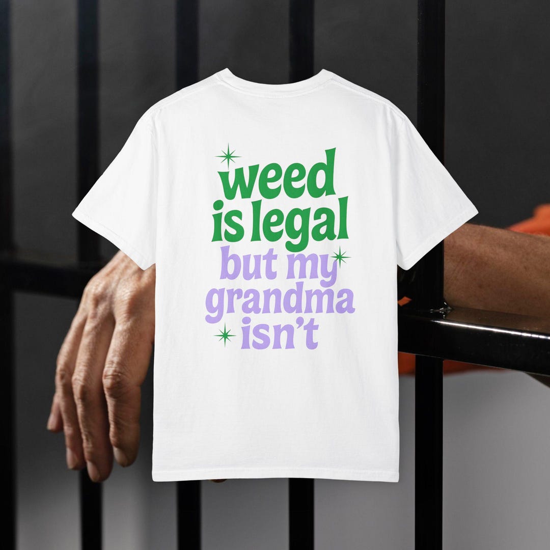Funny Weed Joke Shirt, Dark Humor Graphic Tee for Stoners, Hilarious ...