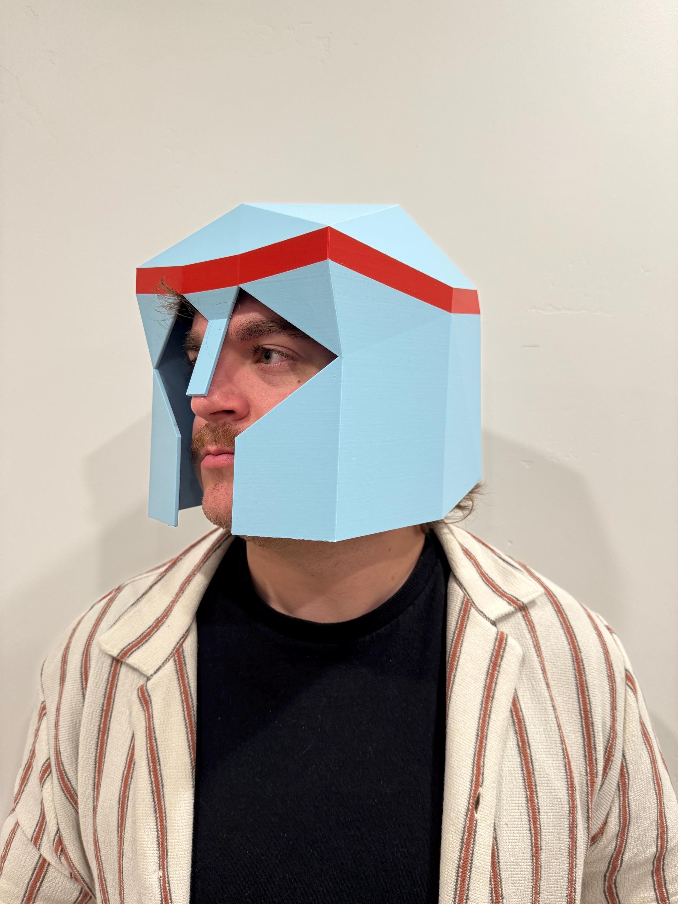 Old School Runescape Rune Med Helm and Black Med Helm - Etsy