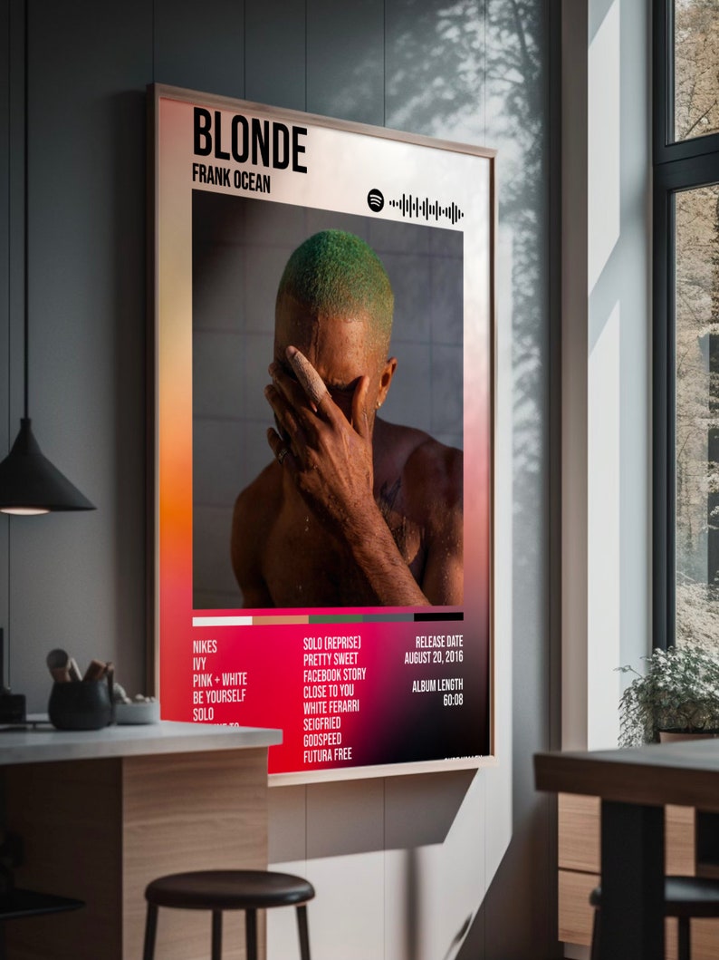 Custom Album Cover Print I Personalized Music Art I Customizable Album ...