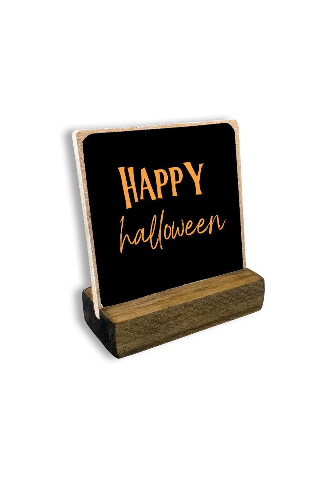 Happy Halloween Mini Self Standing Sign - Etsy