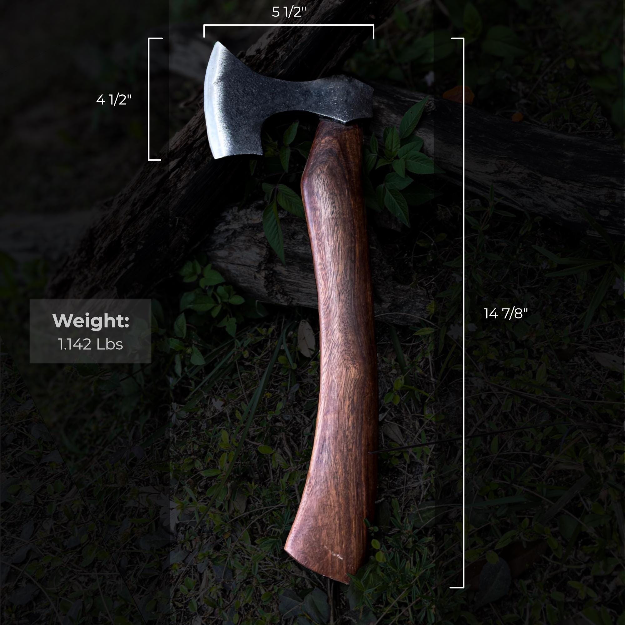 Hungry Hatchets Camping Axes, Throwing Hatchet With Sheath and Rose ...