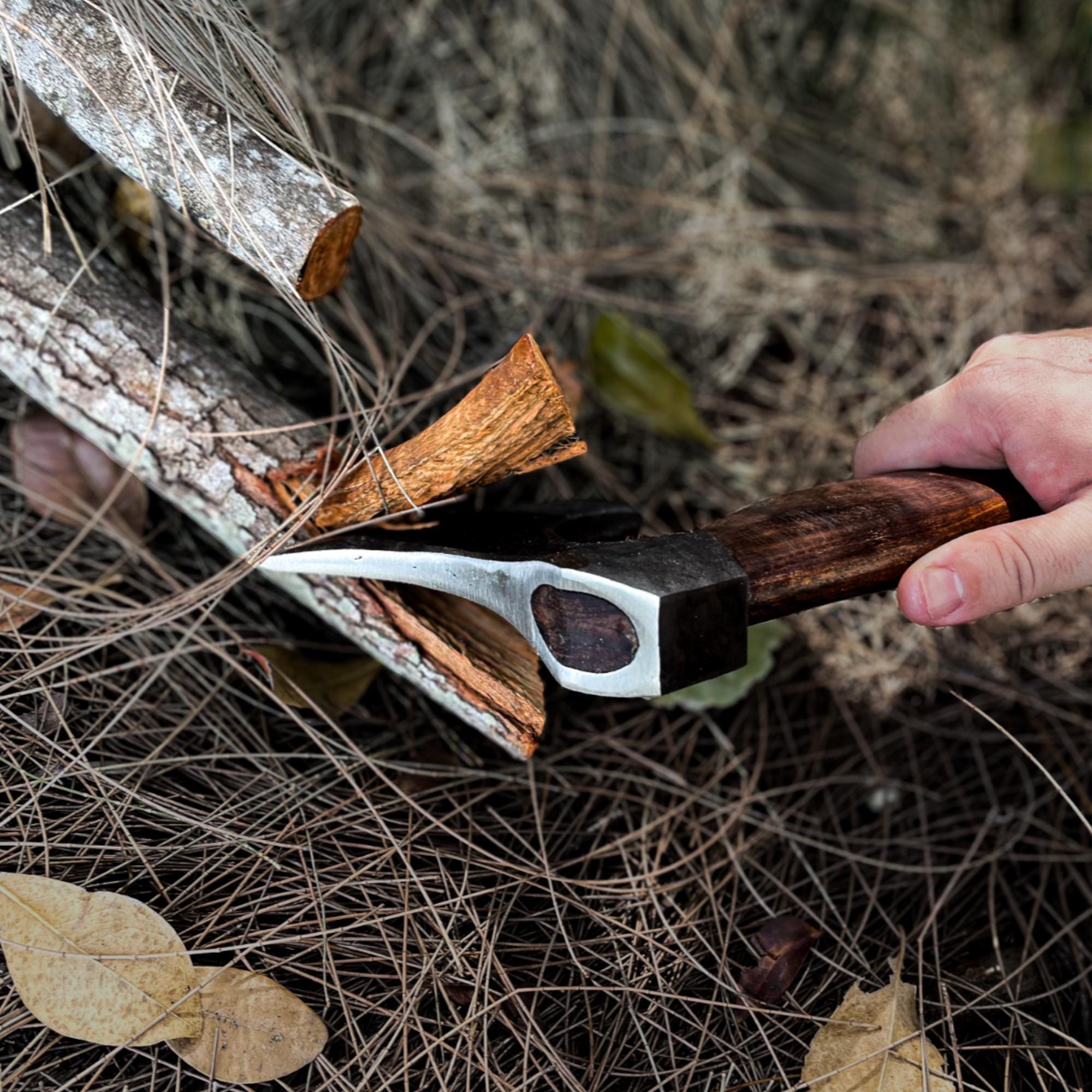 Hungry Hatchets Camping Axes, Throwing Hatchet With Sheath and Rose ...